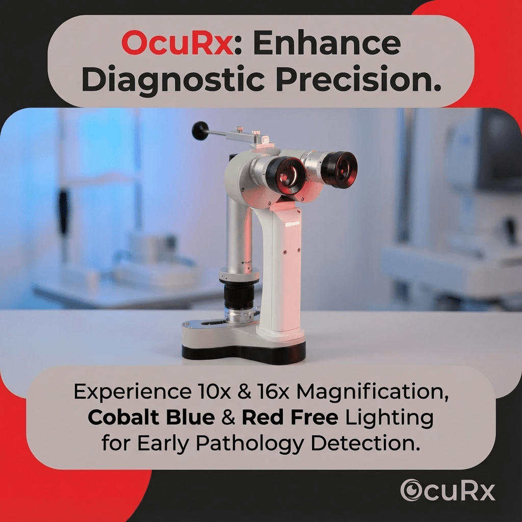 Portable Ophthalmic Slit Lamp with High Sensitivity Professional ...